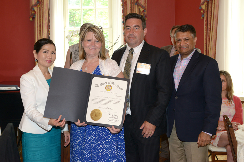 DHS News - Maryland's First Lady Opens Government House to Outstanding ...